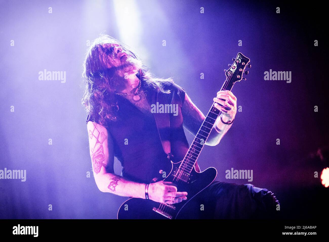 Oslo, Norway. 14th, April 2022. The Norwegian death metal band Cadaver ...