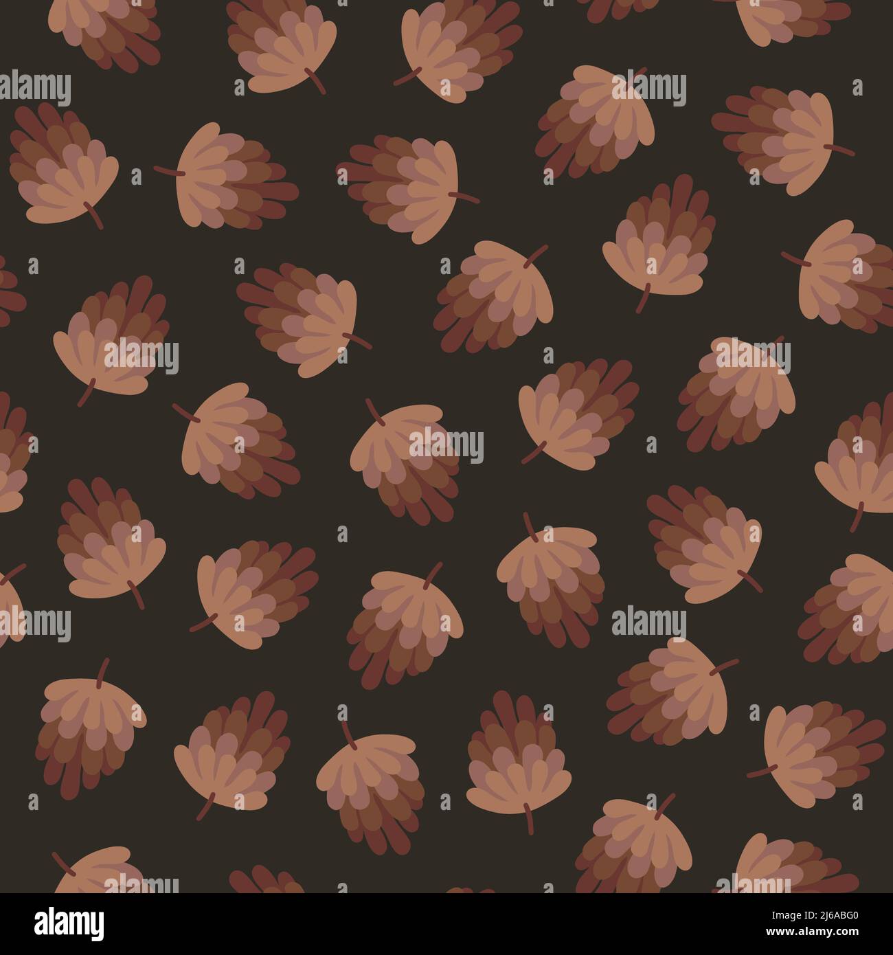 Tree cones pattern Stock Vector Image & Art - Alamy