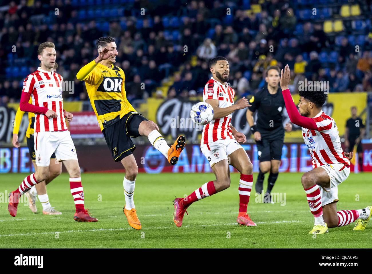 BREDA, Netherlands, 29-04-2022, football, NAC Rat Verleghstadium ...