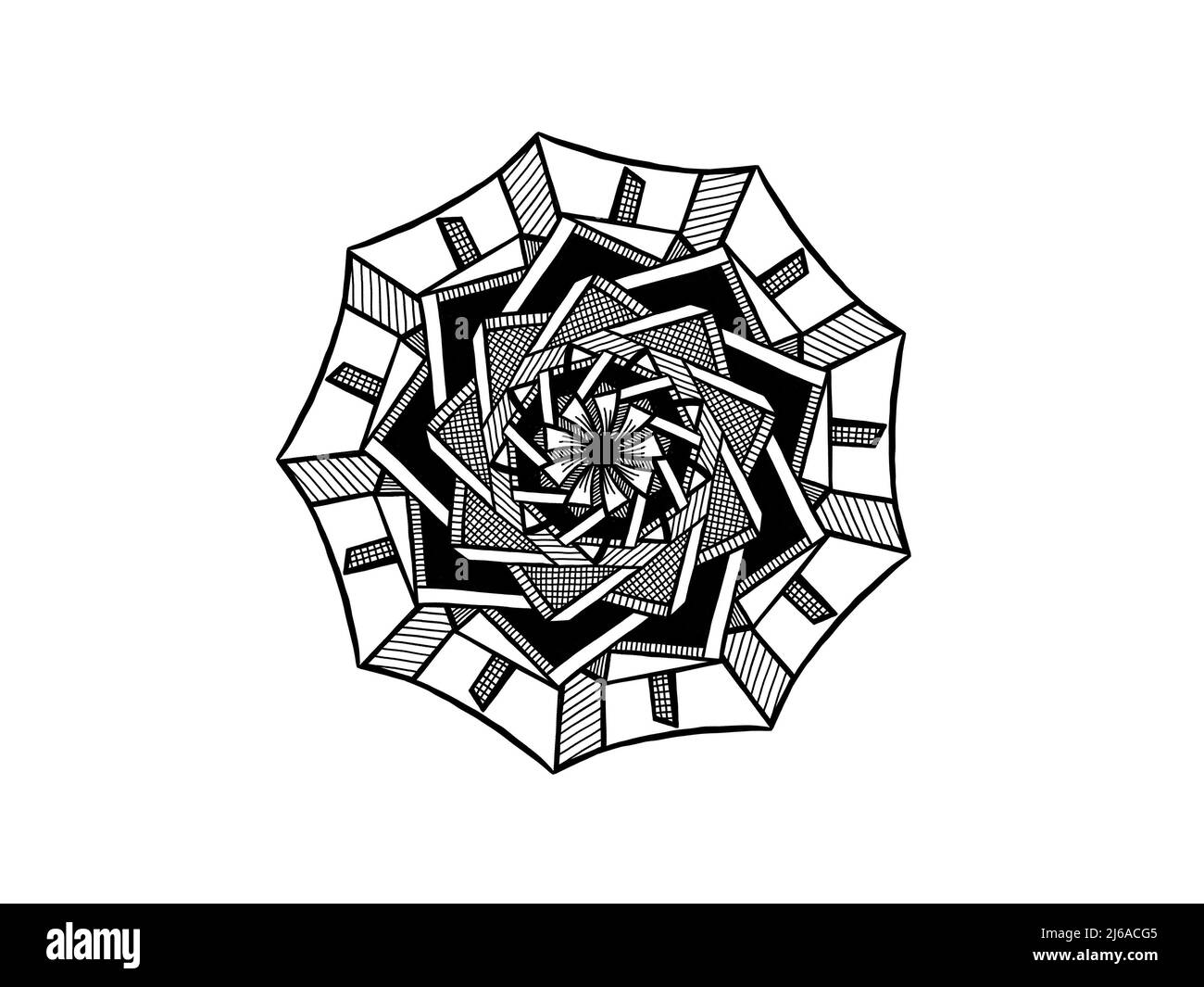 Mystical shape Black and White Stock Photos & Images - Alamy