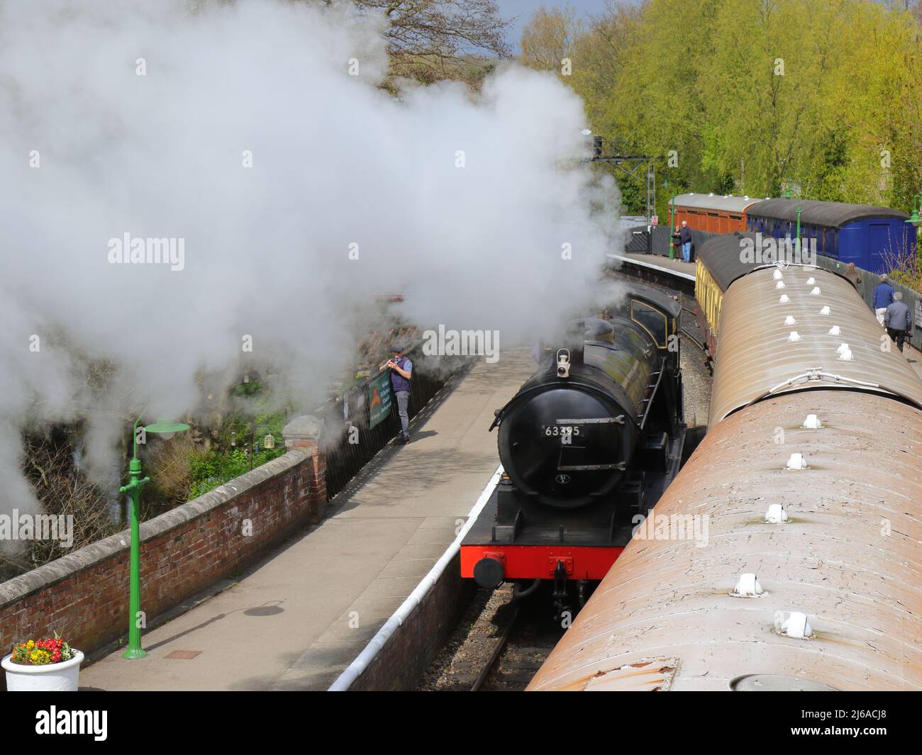 The moorlander steam train hi-res stock photography and images - Alamy