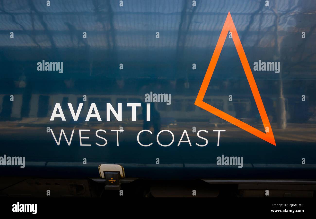 Avanti west coast logo hi-res stock photography and images - Alamy