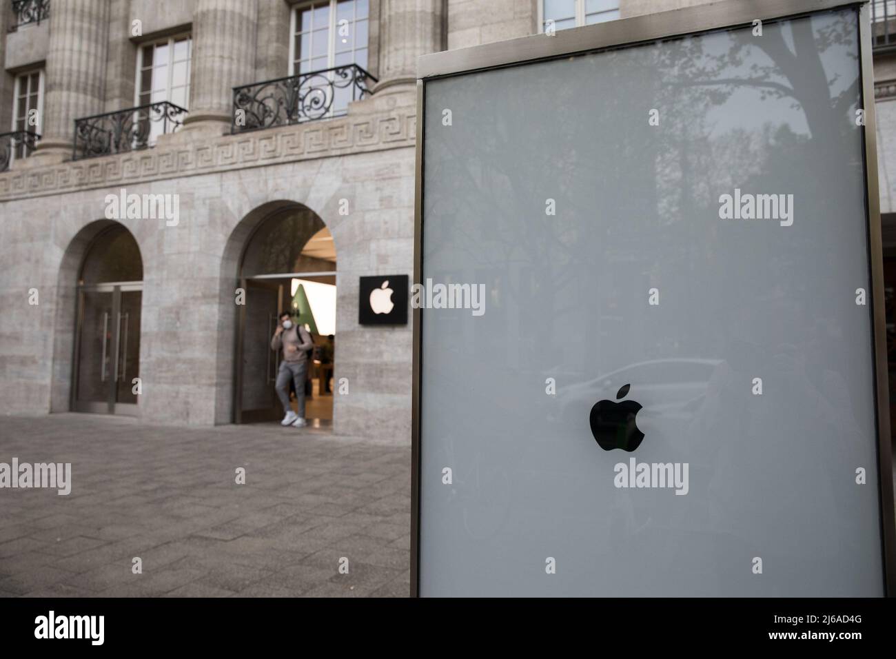 Berlin has two Apple Stores, and one is located at Kurfuerstendamm, one ...