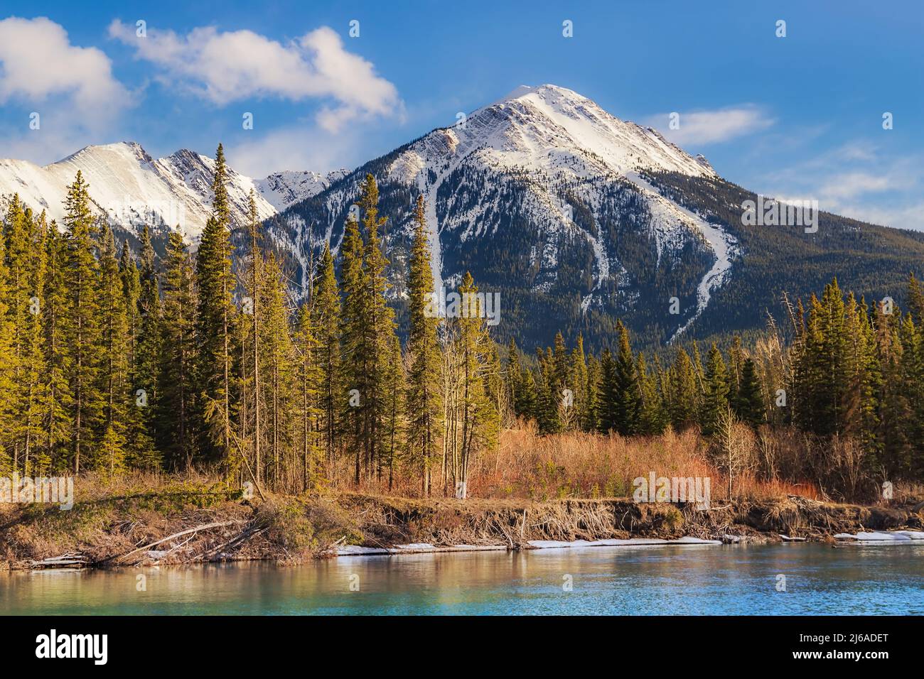 Spring in banff hi-res stock photography and images - Alamy