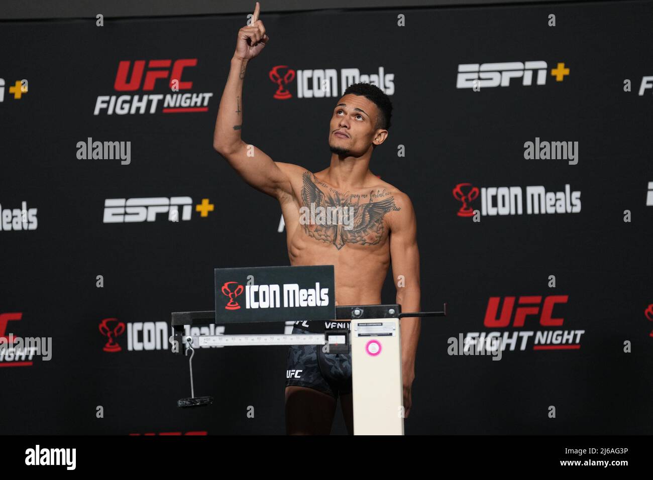 Las Vegas, USA. 29th Apr, 2022. LAS VEGAS, NV - April 29: Daniel ...