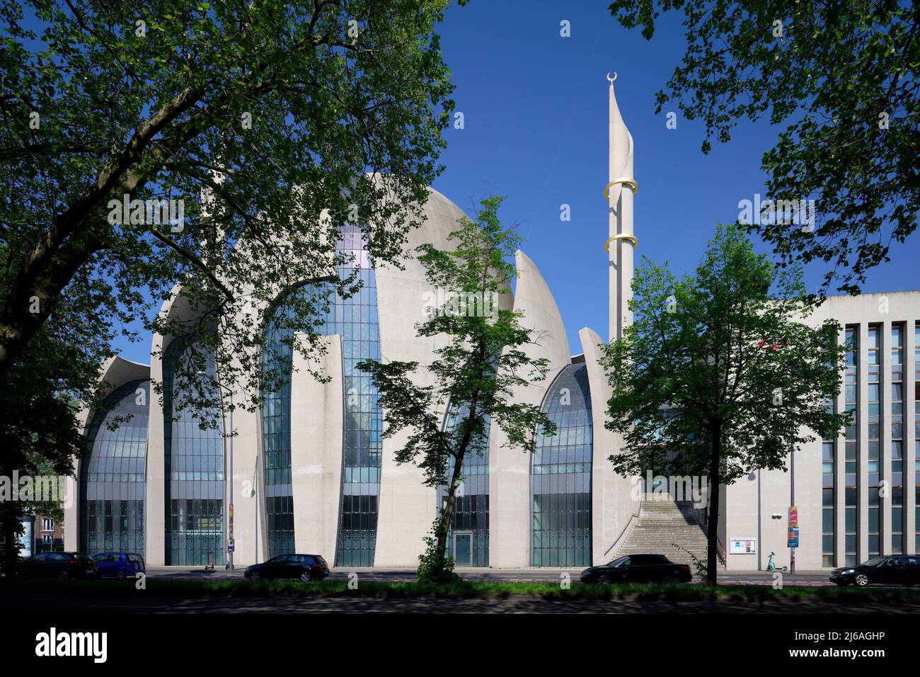 Cologne central mosque in cologne hi-res stock photography and images ...