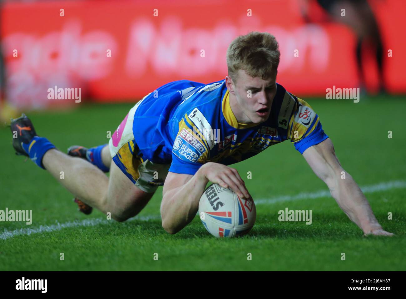 Headingley Stadium, Leeds, West Yorkshire, 29th April 2022. Betfred ...