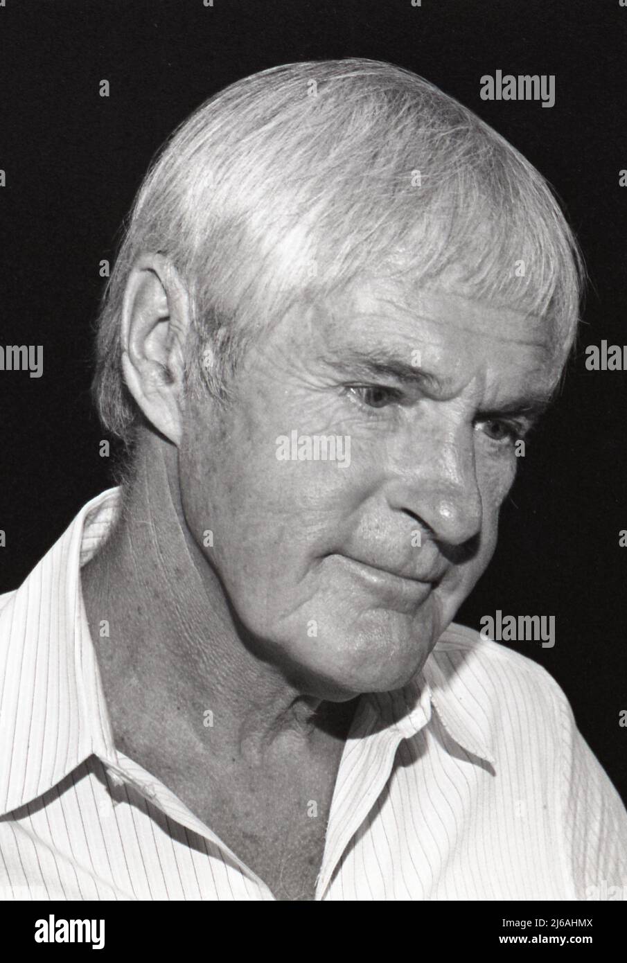 Timothy Leary at a press conference for Timothy Leary vs. G. Gordon ...