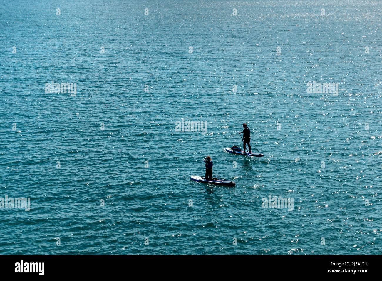 Paddleboard paddleboards hi-res stock photography and images - Alamy