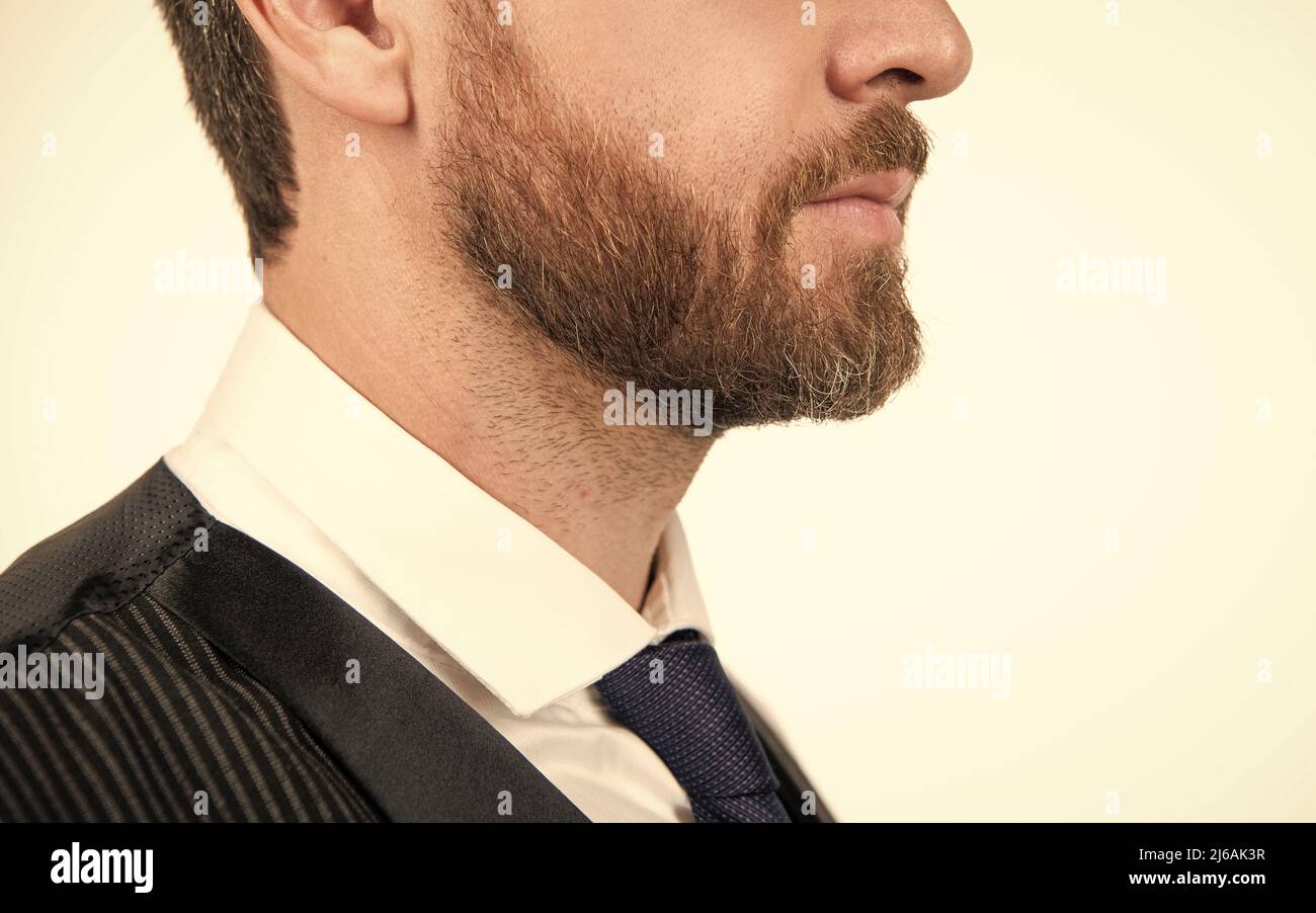 Profile casual man formal face hi-res stock photography and images - Alamy
