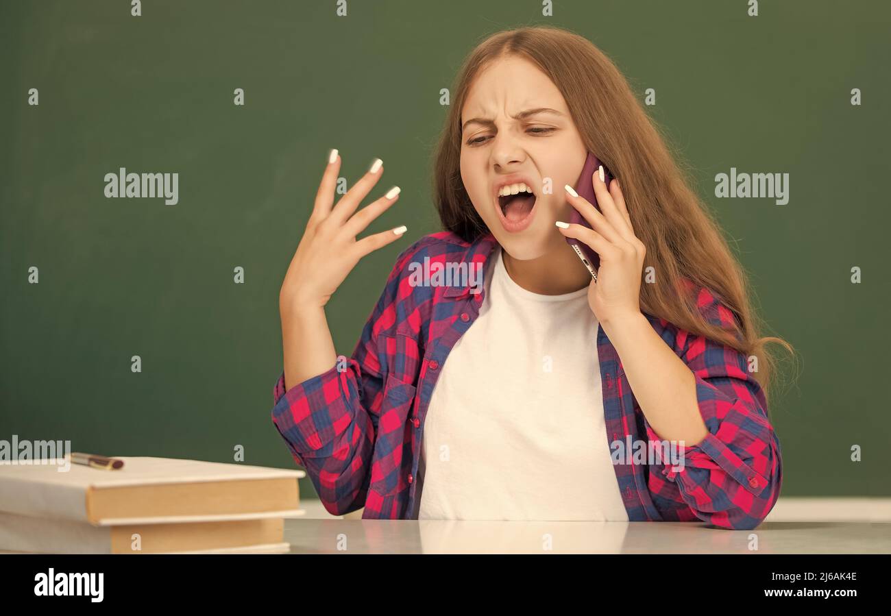 Child talking back angry child hi-res stock photography and images - Alamy