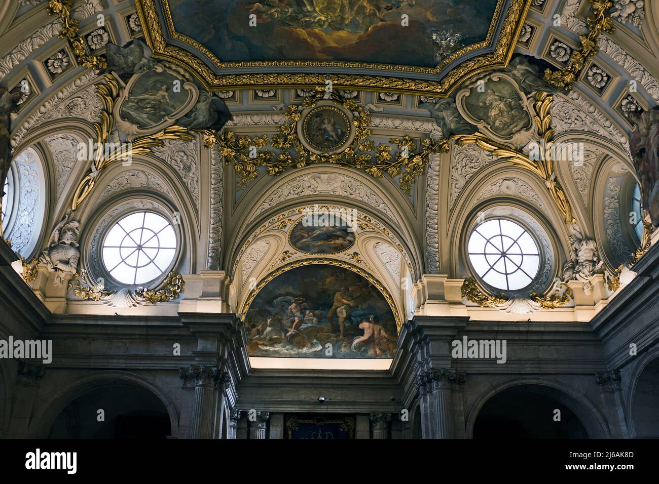 Royal palace of madrid painting hi-res stock photography and images - Alamy