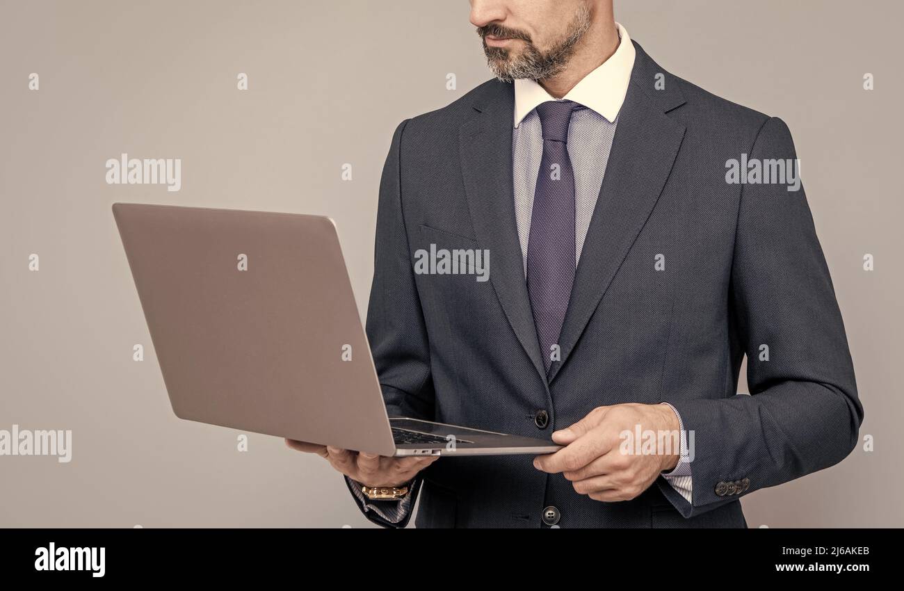 business computer communication. modern technology. check email Stock ...