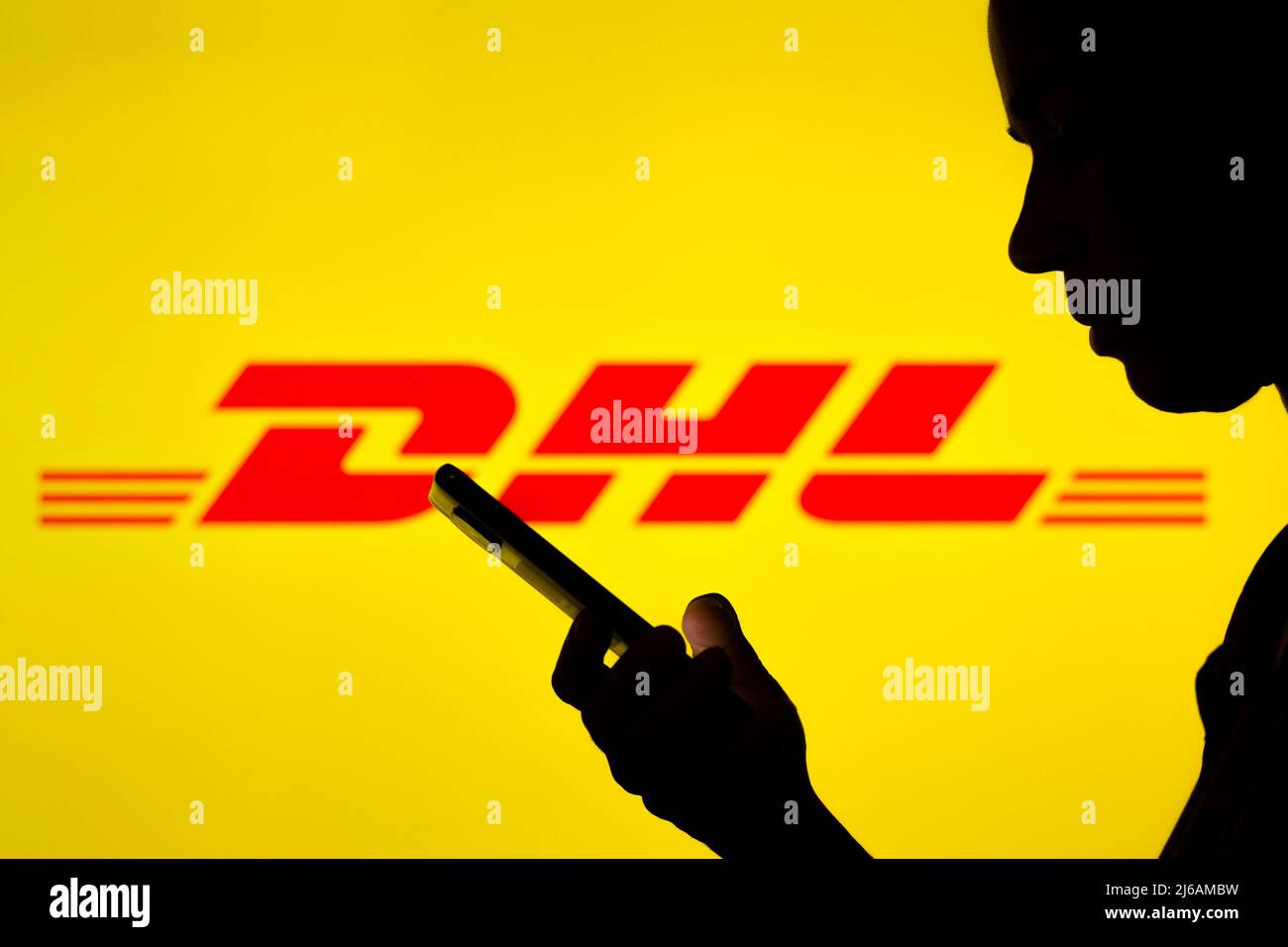 Dhl logos hi-res stock photography and images - Alamy