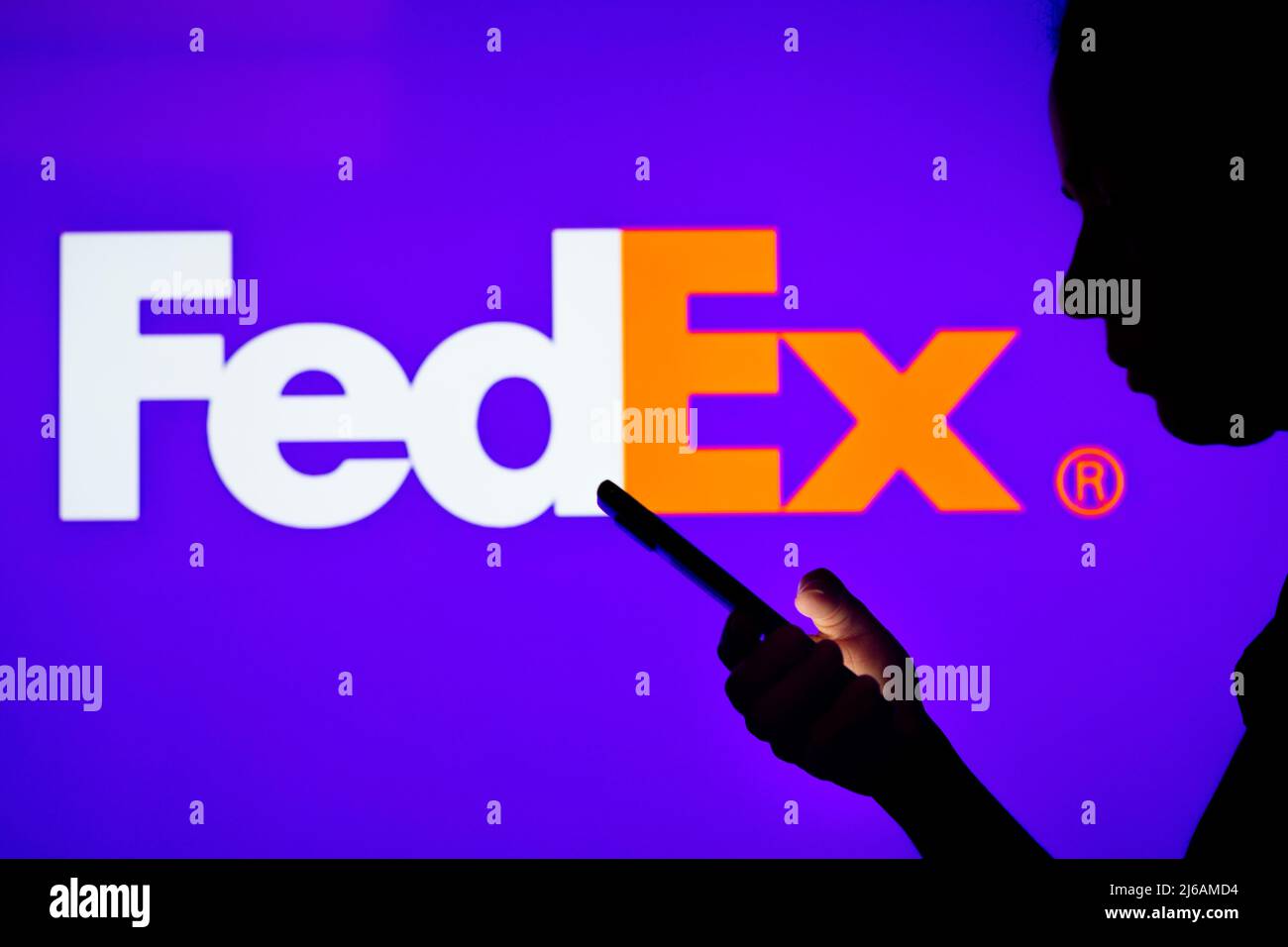 Fedex logos hi-res stock photography and images - Alamy