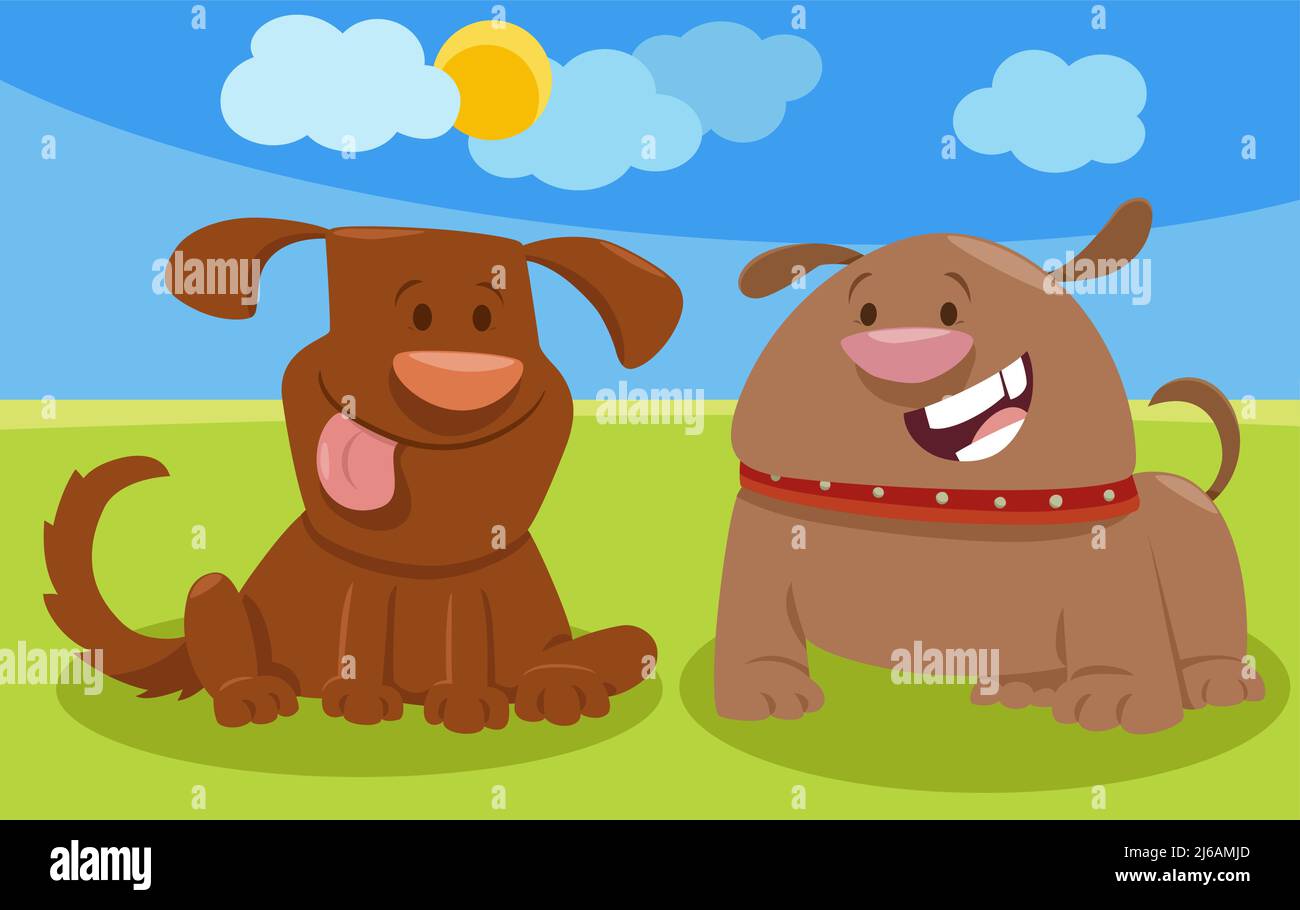 Happy funny animals cloud Stock Vector Images - Alamy