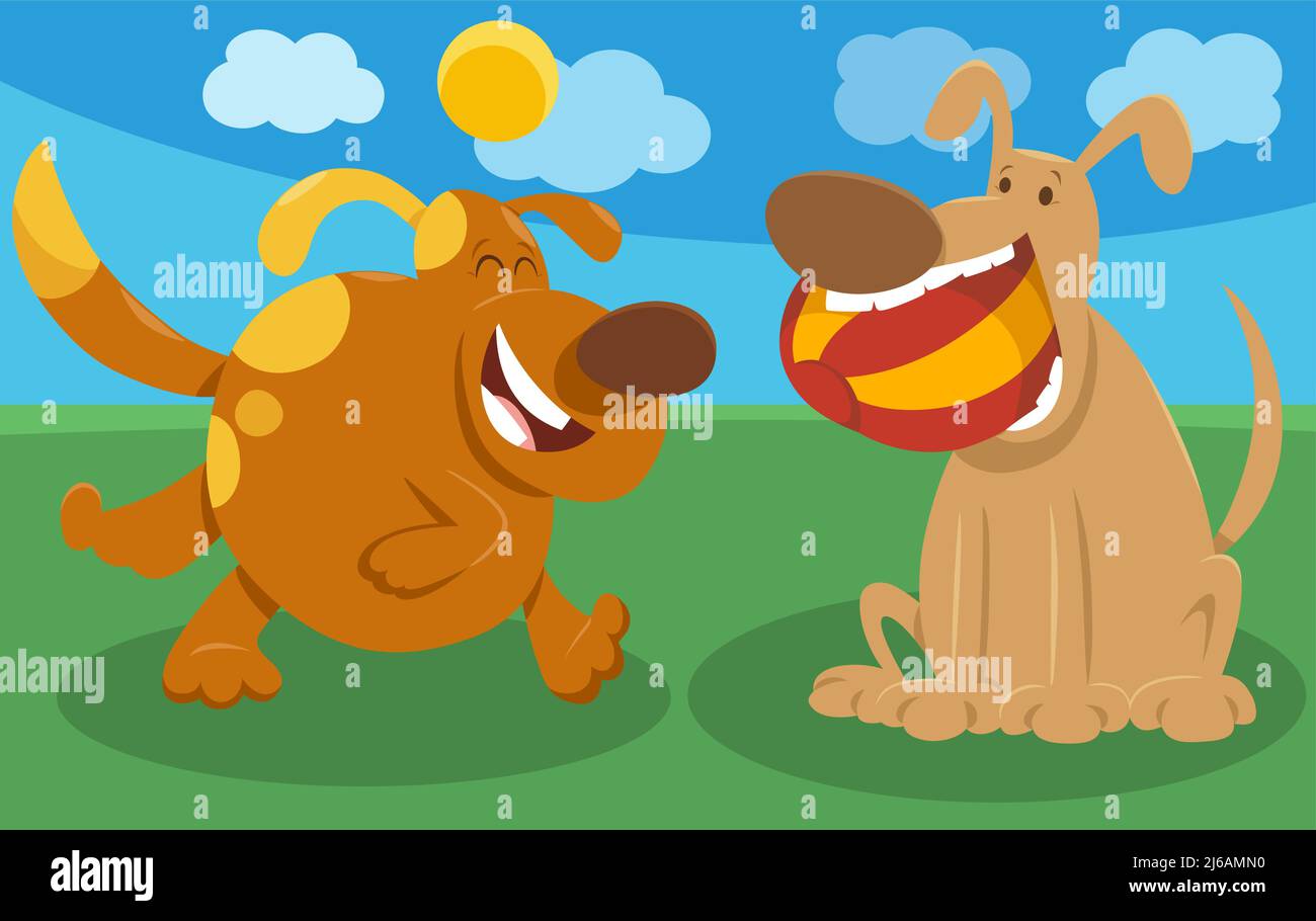 Dog meet Stock Vector Images - Alamy