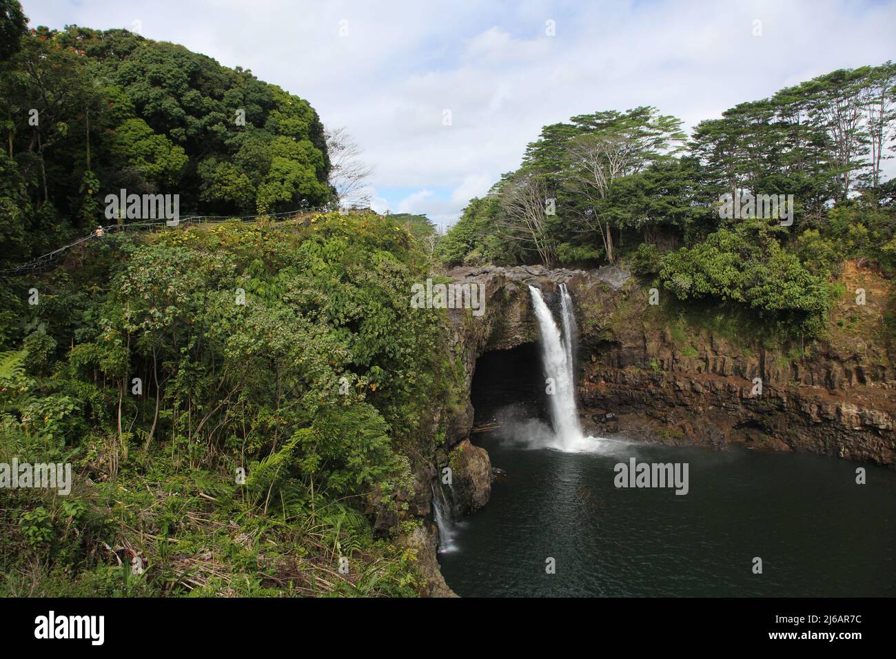 Rainbow falls, Hilo, Hawaii Stock Photo - Alamy Rainbow falls, Hilo, Hawaii Stock Photo - Alamy
