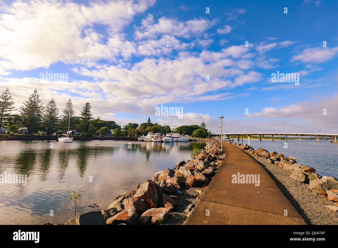 Sunset at forster nsw australia hi-res stock photography and images - Alamy