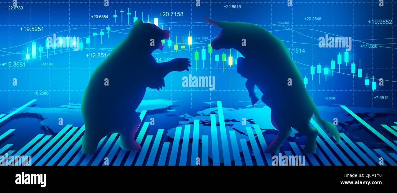 Bull graph hi-res stock photography and images - Alamy