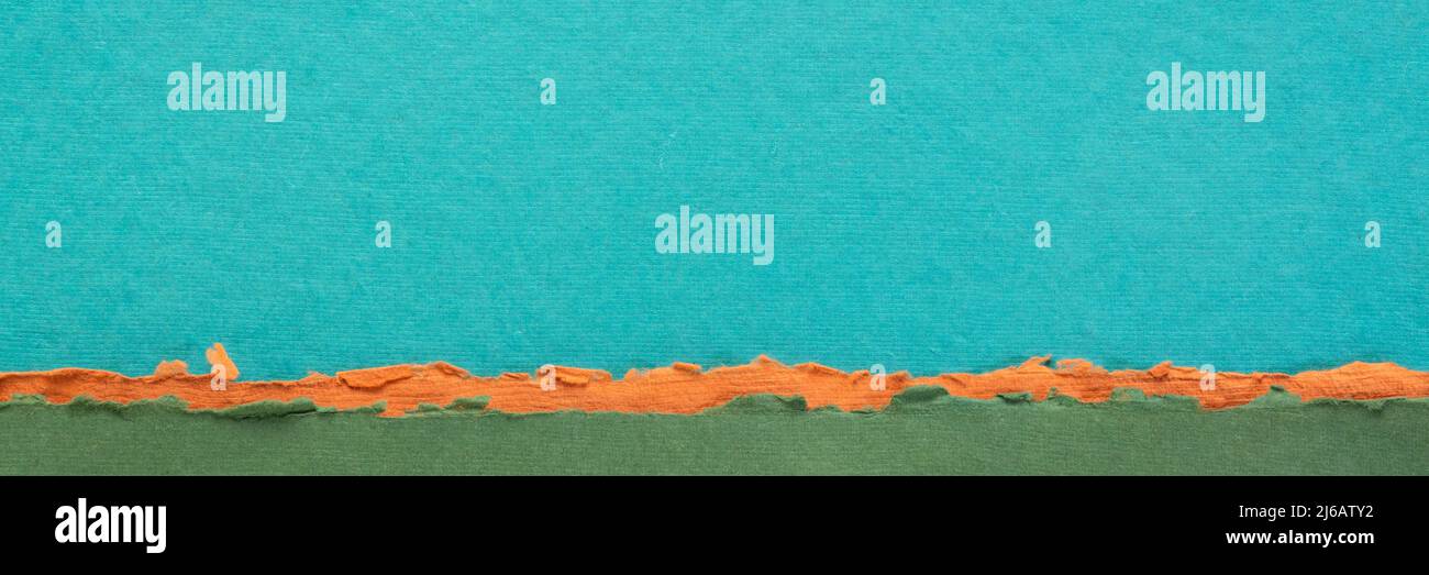 abstract landscape in blue and green pastel tones - a collection of ...