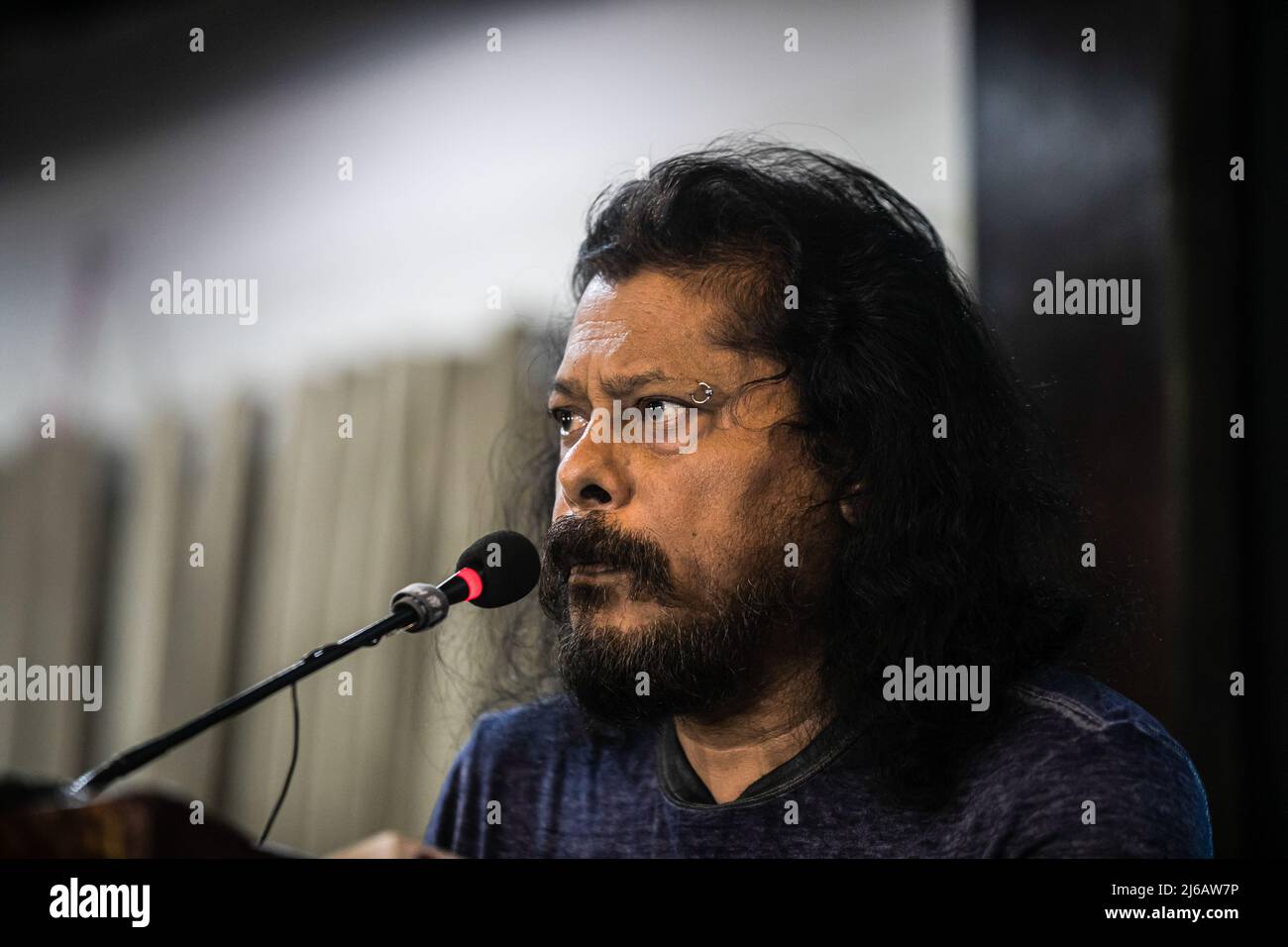 Dhaka, Bangladesh. 29th Apr, 2022. Celebrated singer Faruq Mahfuz Anam, known as James is set to ...