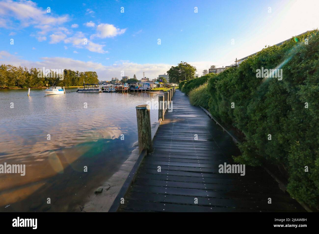 Sunset at forster nsw australia hi-res stock photography and images - Alamy