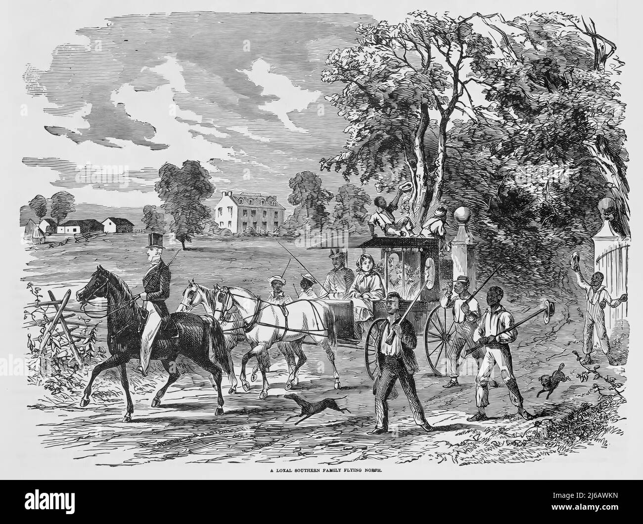 Southern black family 19th century hi-res stock photography and images ...