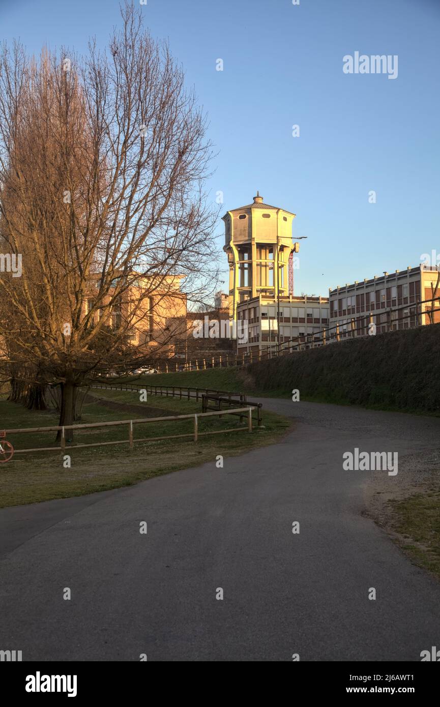 Historic castle in distance at sunset hi-res stock photography and ...