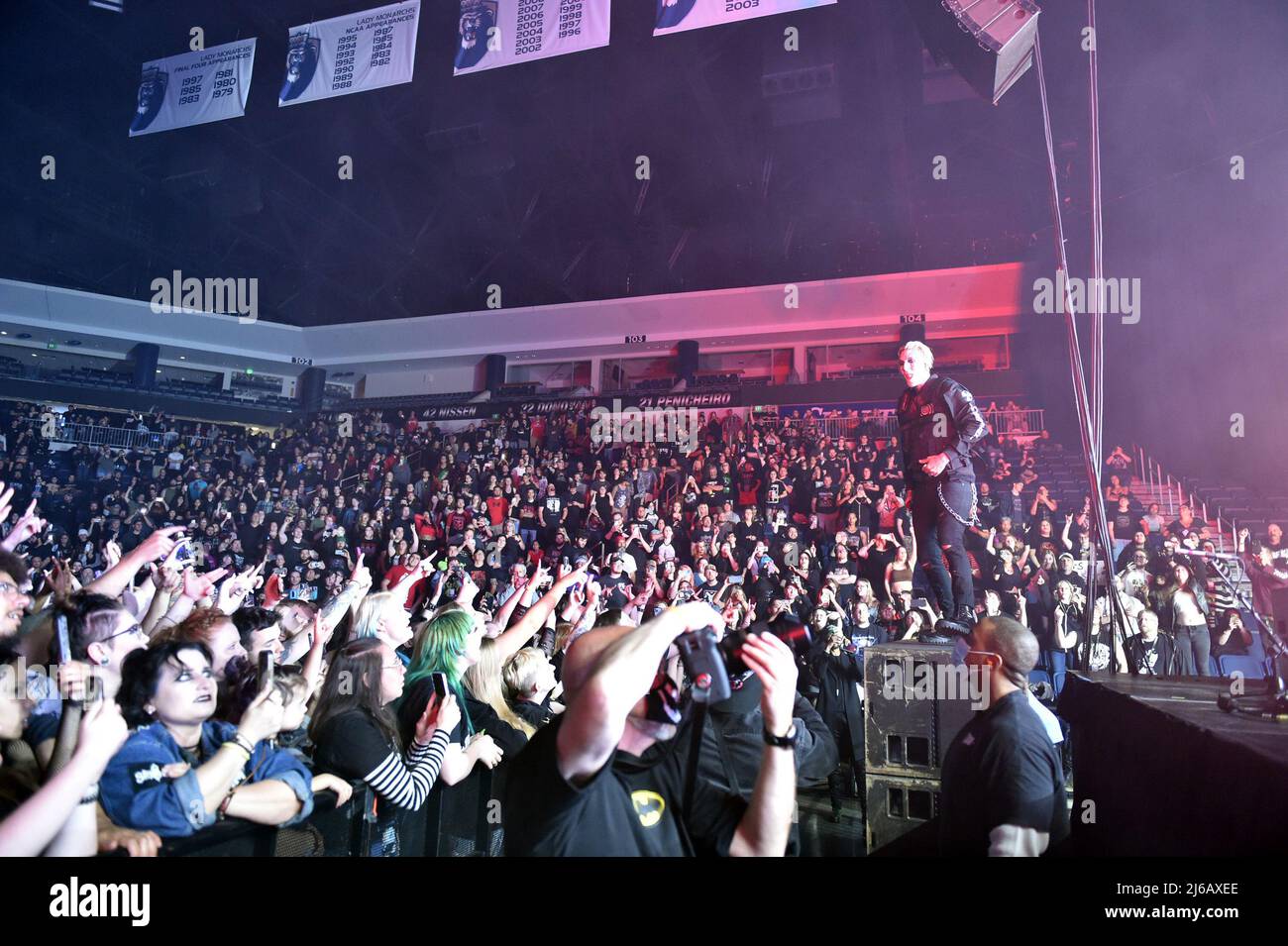 April 27, 2022, Norfolk, Virginia, USA: Trinity Of Terror Tour brings ...