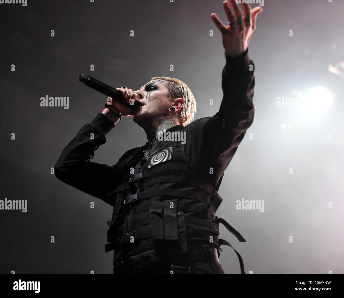 Chris Motionless 2022 Warped Tour