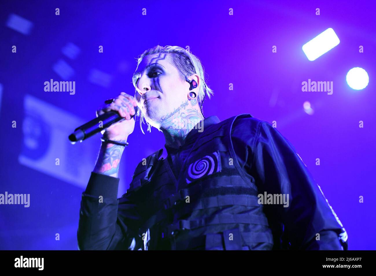 Chris Motionless 2022 Warped Tour