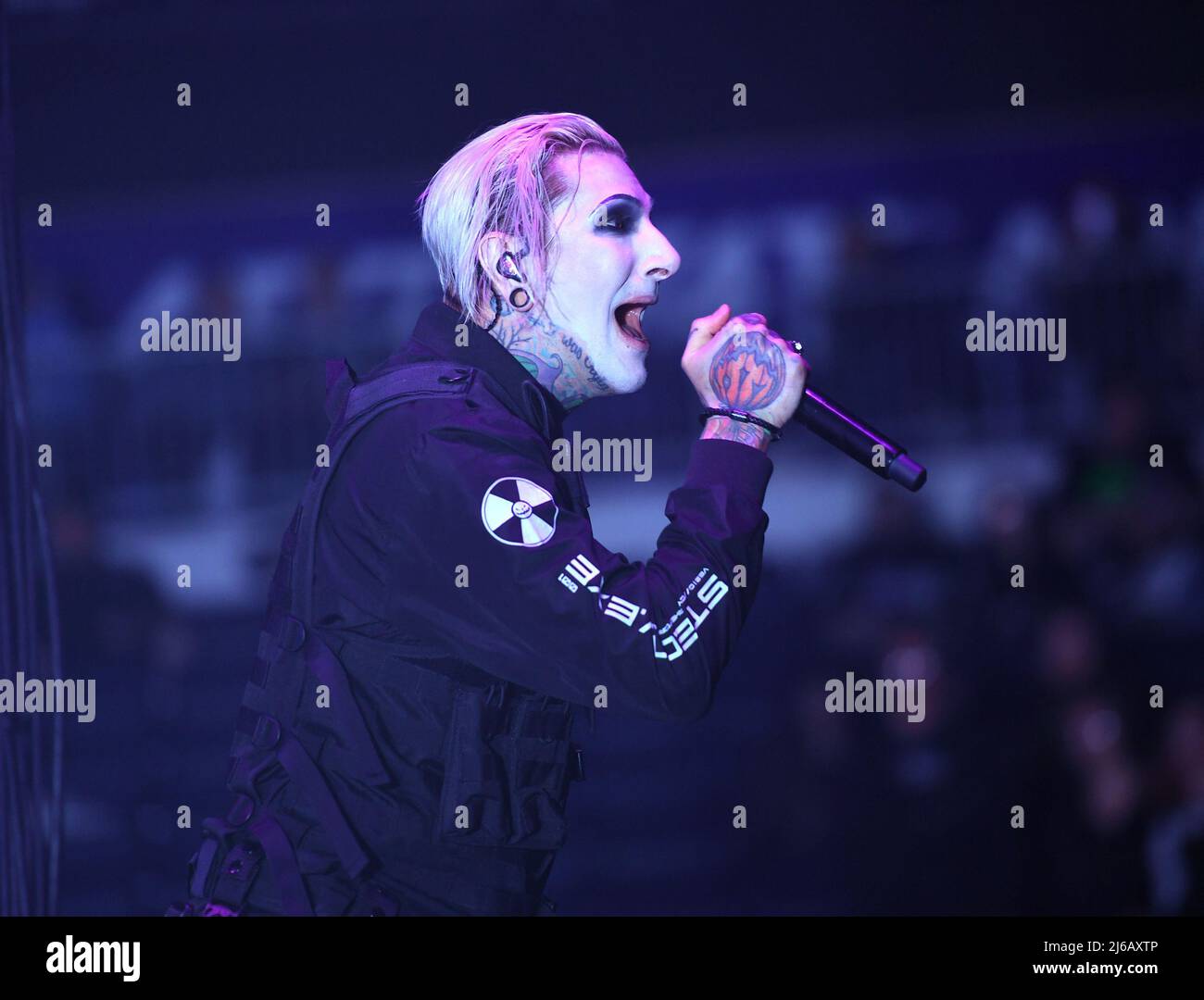 Chris Motionless 2022 Warped Tour