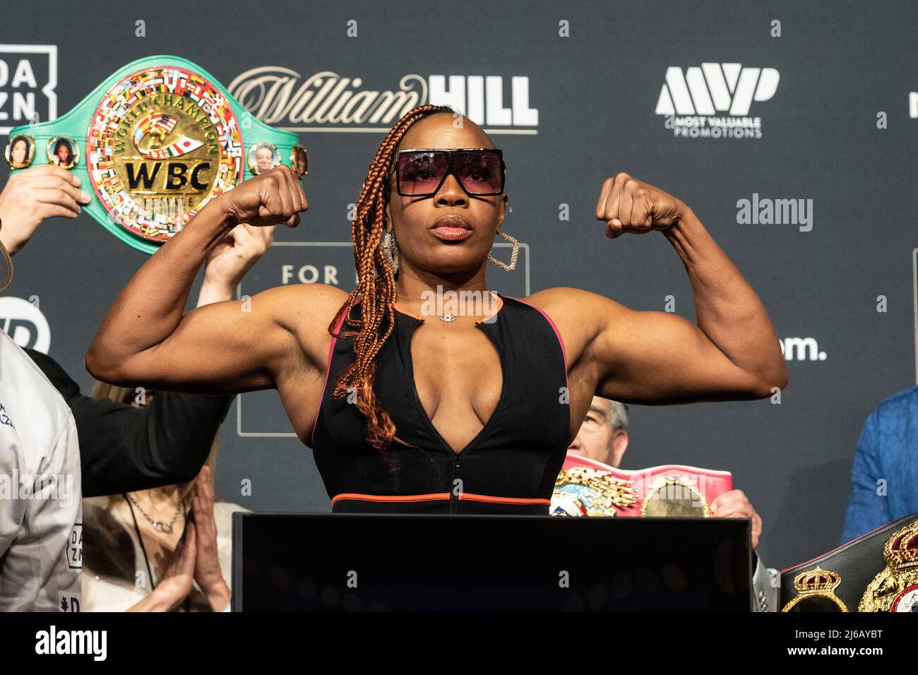 New York, USA . 29th Apr, 2022. Franchon Crews Dezurn seen during the ...