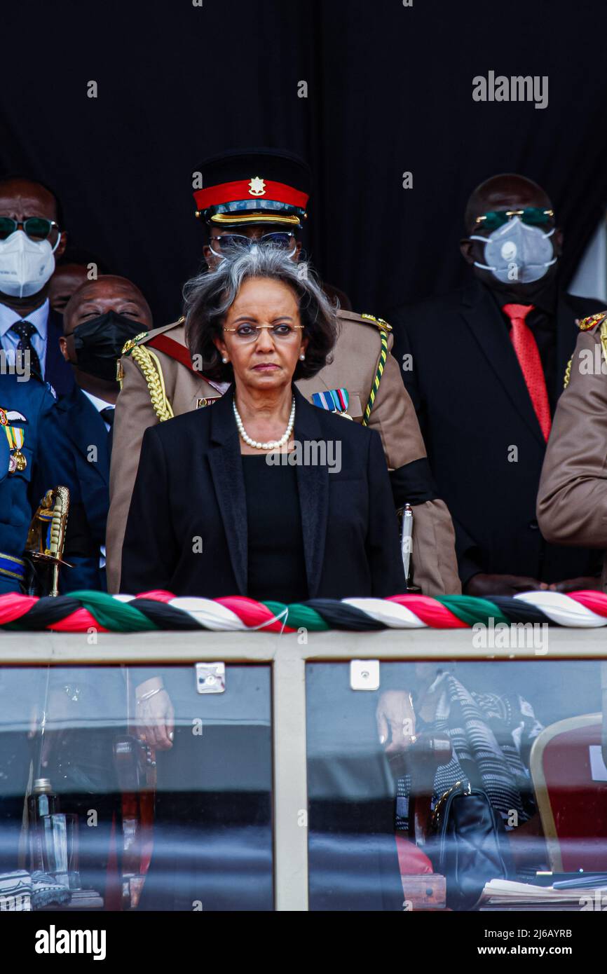 Ethiopian president sahle work zewde hi-res stock photography and ...