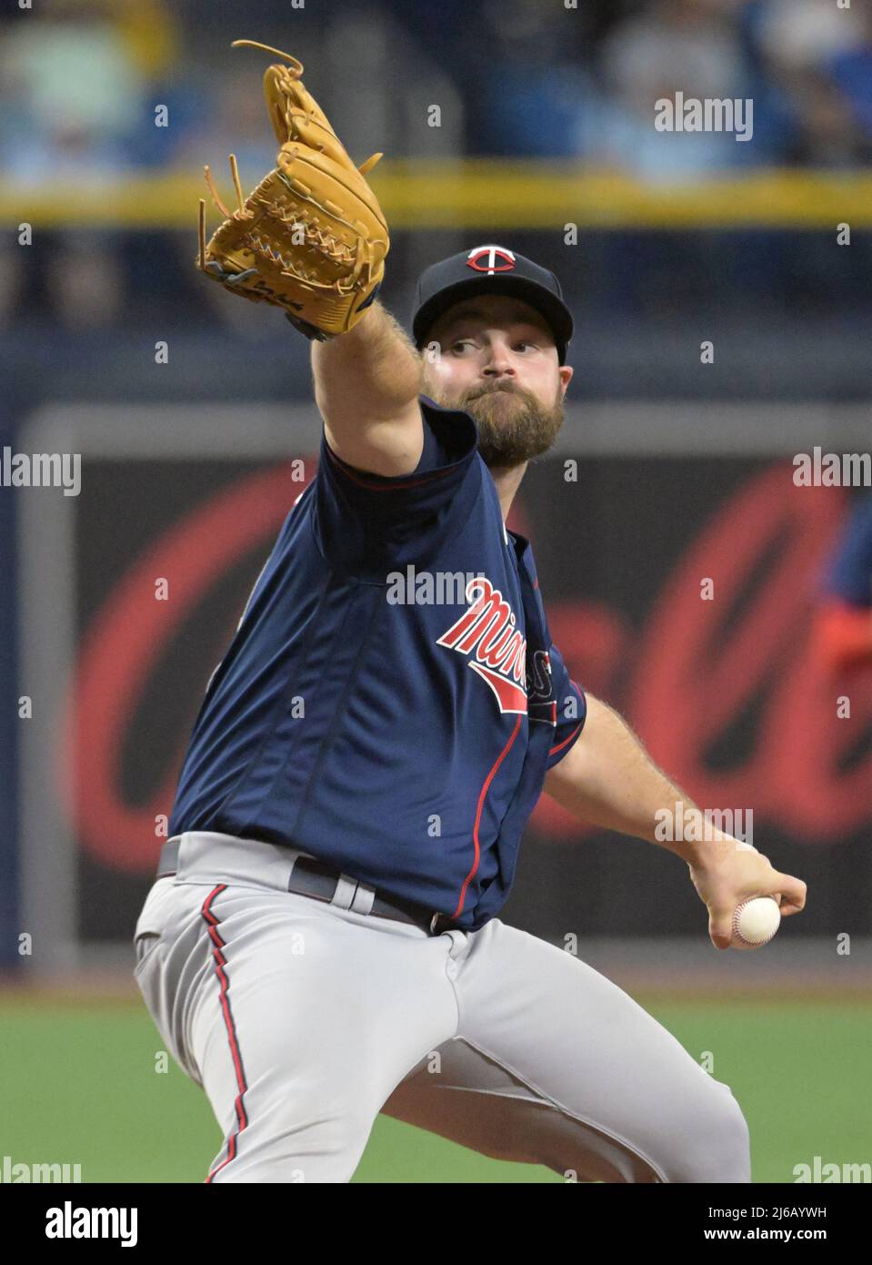 Florida, USA. 29th Apr, 2022. Minnesota Twins reliever Danny Coulombe ...
