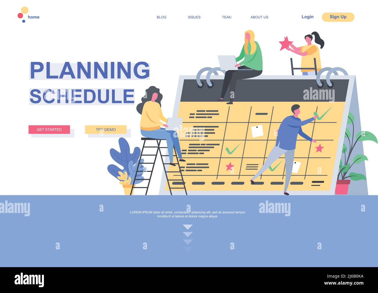 Big week Stock Vector Images - Alamy