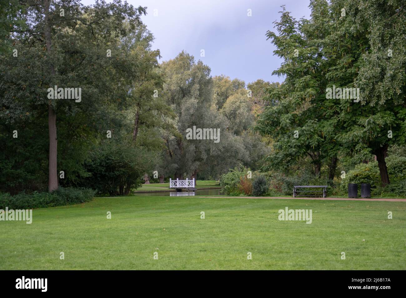Frederiksberg Have, Copenhagen, Denmark. 18th-century, English-style ...