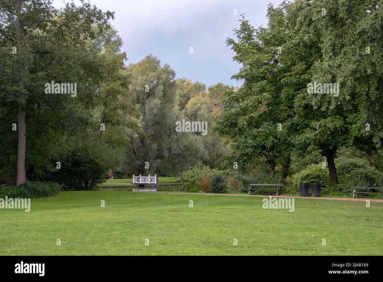 Frederiksberg Have, Copenhagen, Denmark. 18th-century, English-style ...