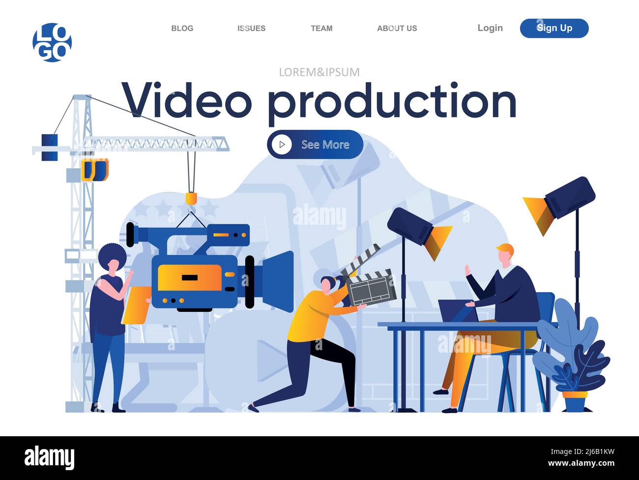 Tv production assistant Stock Vector Images - Alamy