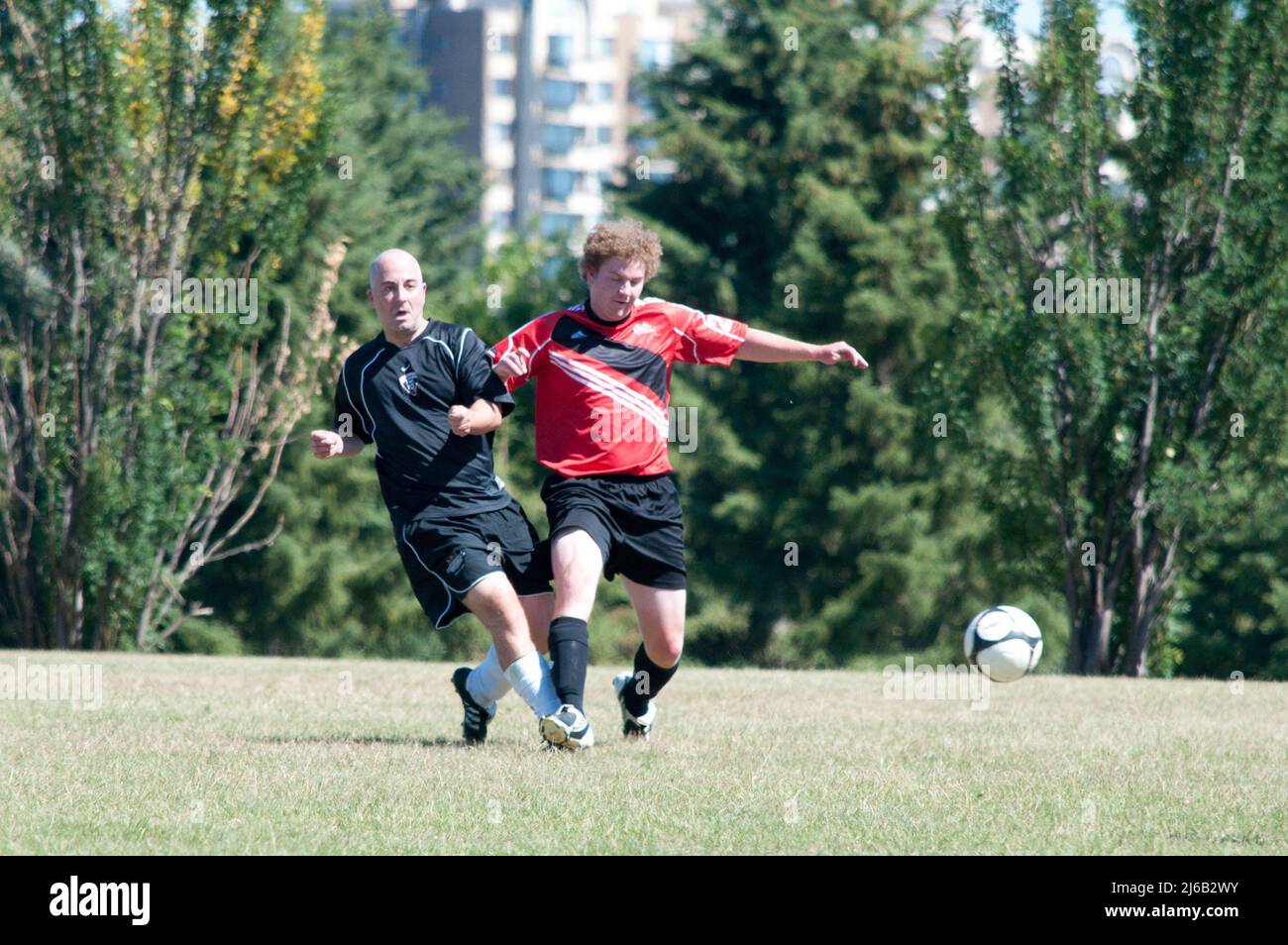Mens soccer game hi-res stock photography and images - Alamy