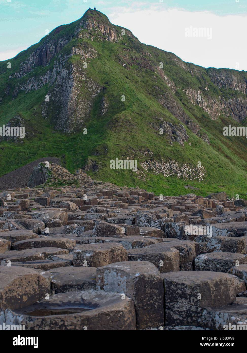 Giants Causeway Coastal Ireland Landmark, basal rocks geology, amazing ...