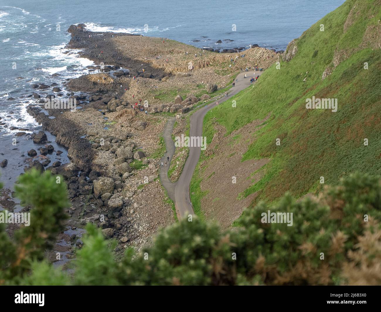 Giants Causeway Coastal Ireland Landmark, basal rocks geology, amazing ...
