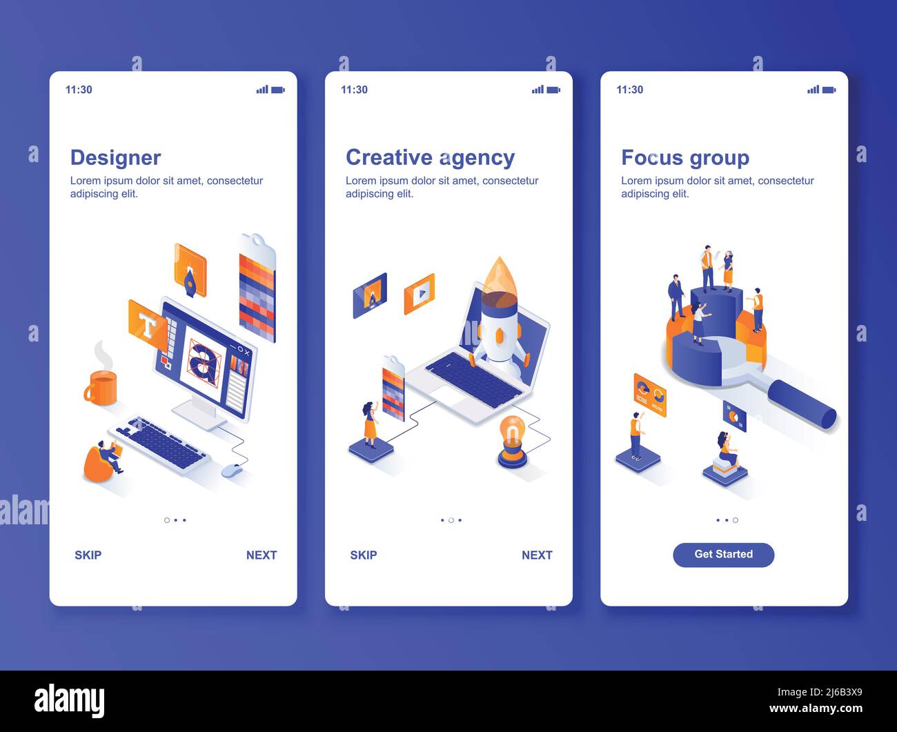 Group designer Stock Vector Images - Alamy