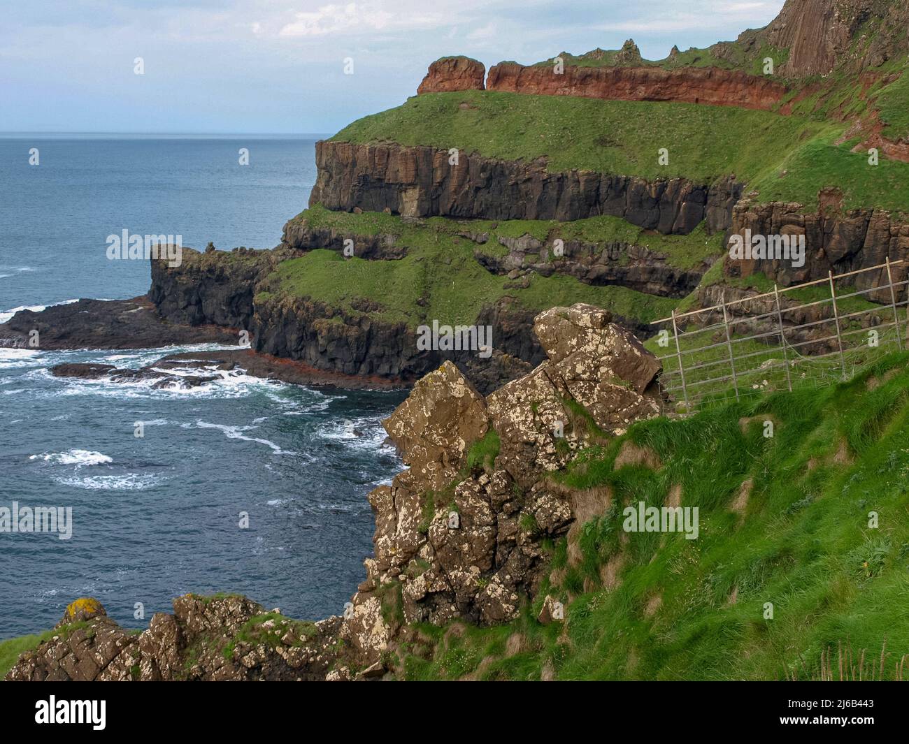 Giants Causeway Coastal Ireland Landmark, basal rocks geology, amazing ...