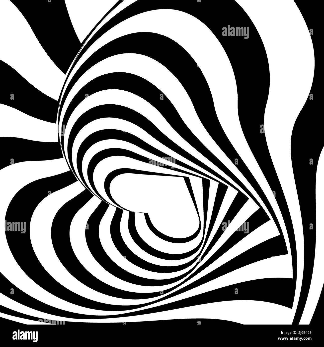 Abstract black and white background. Vector geometric pattern Stock ...