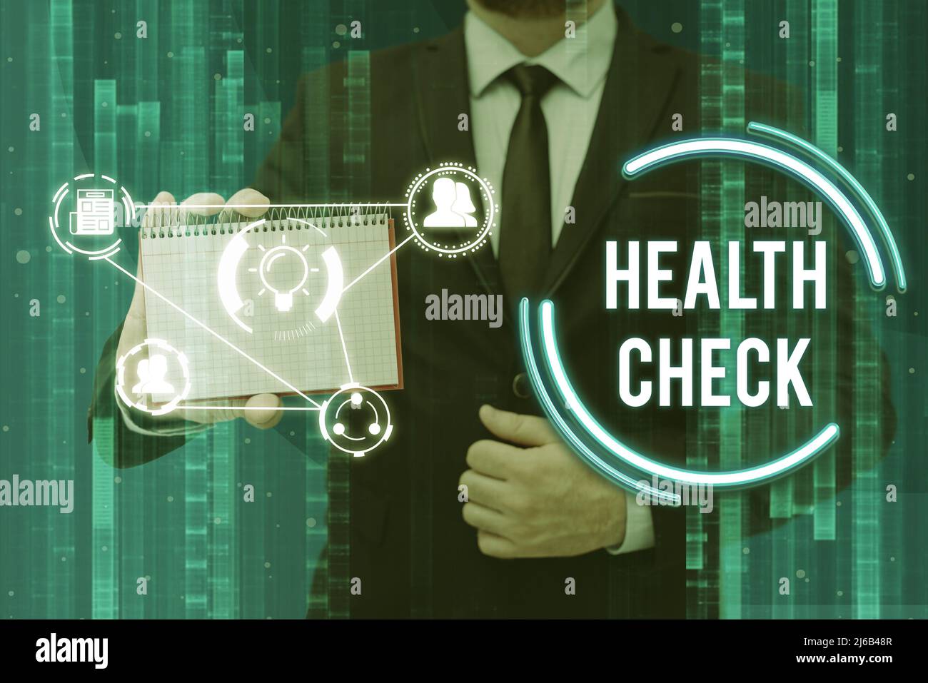 Text showing inspiration Health Check. Conceptual photo Medical ...