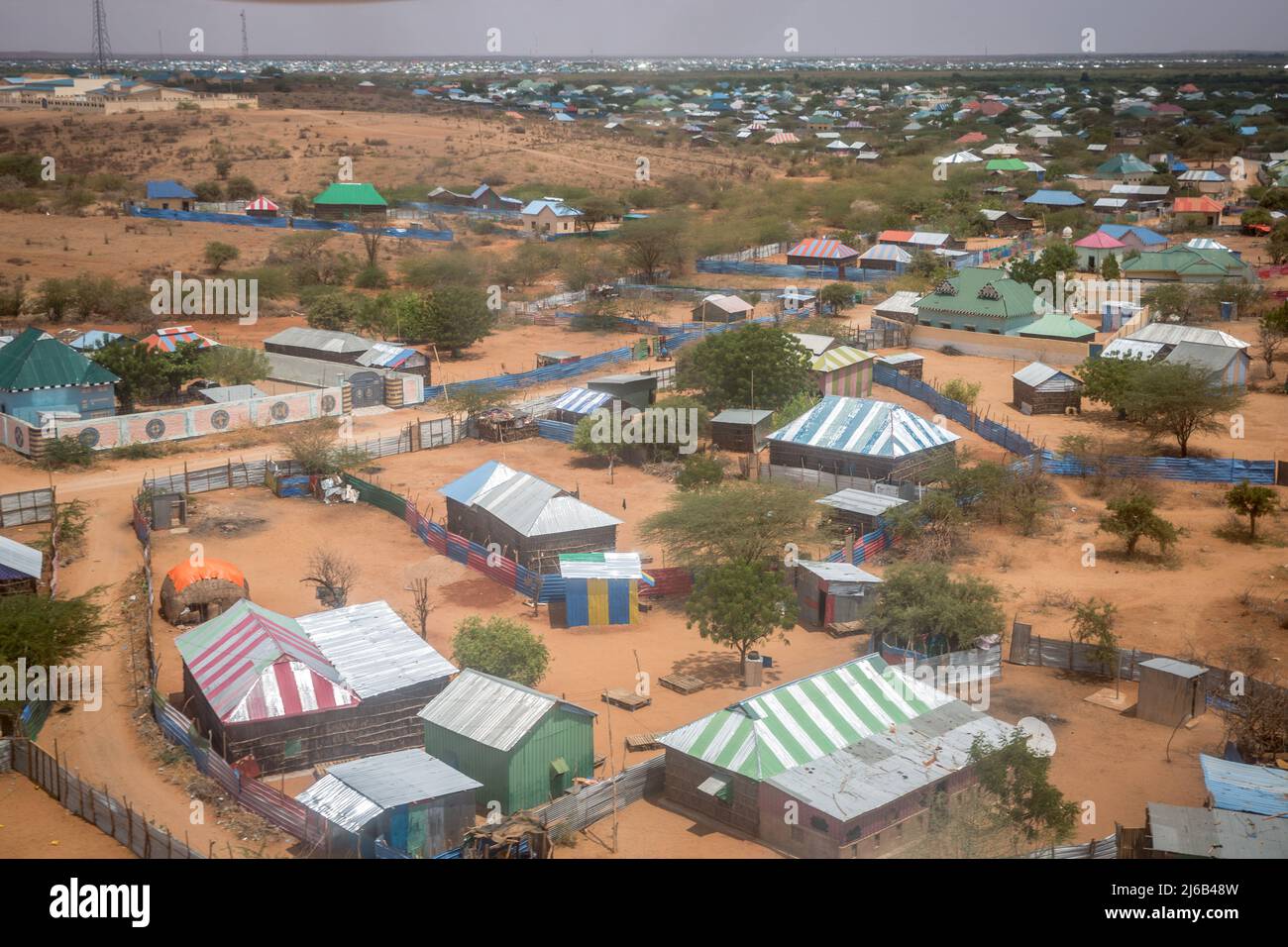 Landing in Dollow, Jubaland, on the border of Somalia and Ethiopia ...