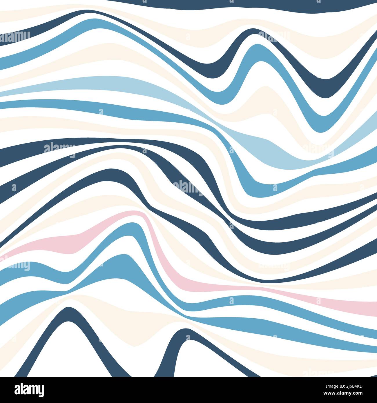 Abstract colored wave texture Stylized flowing water 3d illusion ...