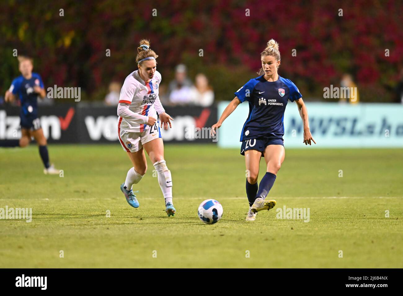 April 23, 2022: San Diego Wave FC defender Christen Westphal (20) and ...